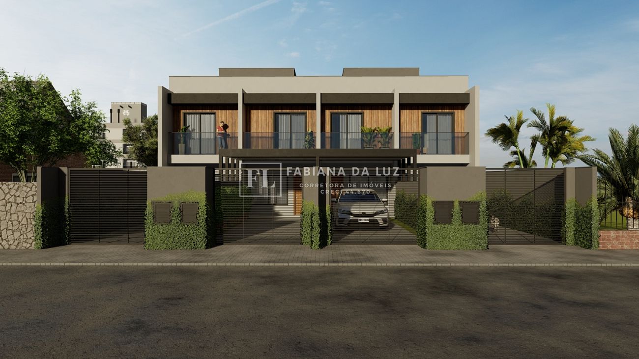 Sobrado geminado á venda em Joinville - Fabiana da Luz Corretora